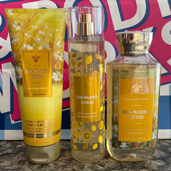Bath & Body Works | Bath & Body | Bath Body Works Sun Washed Citrus Set ...
